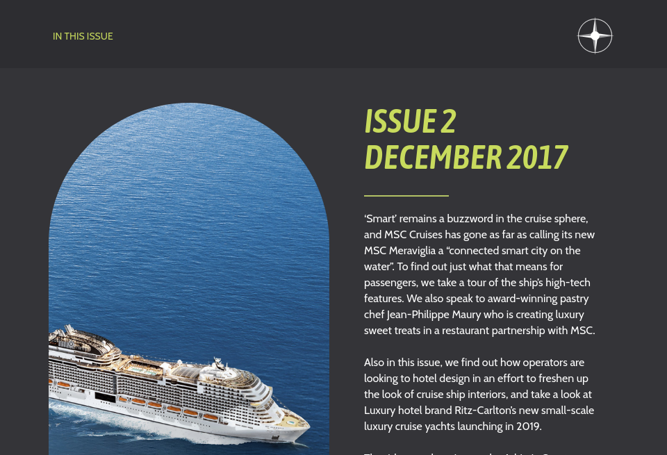 In this issue - Future Cruise | Issue 2 | December 2017