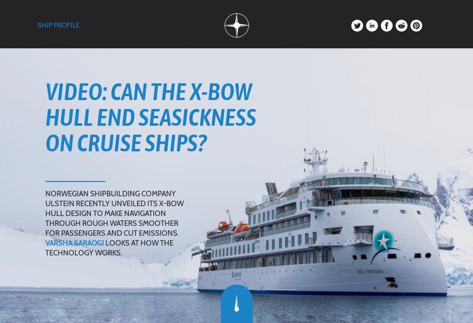 Can the X-bow hull end seasickness on cruise ships? - Future Cruise ...